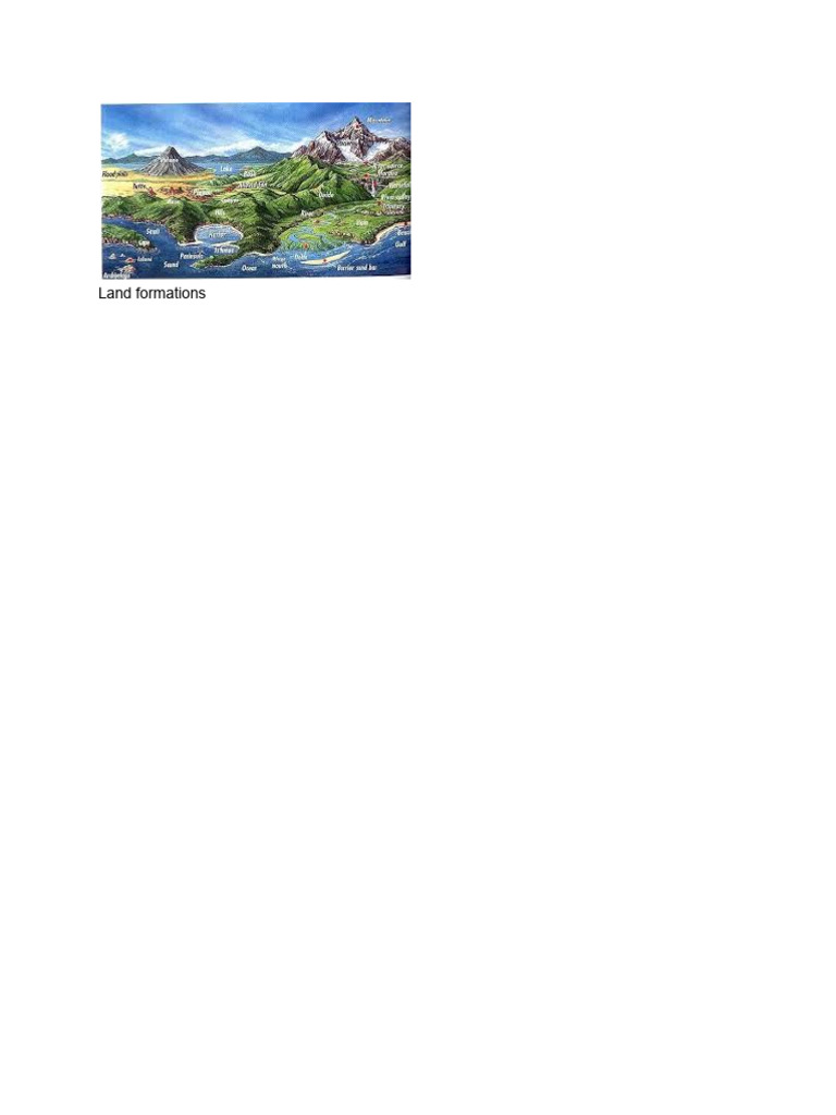 Land Formations | PDF