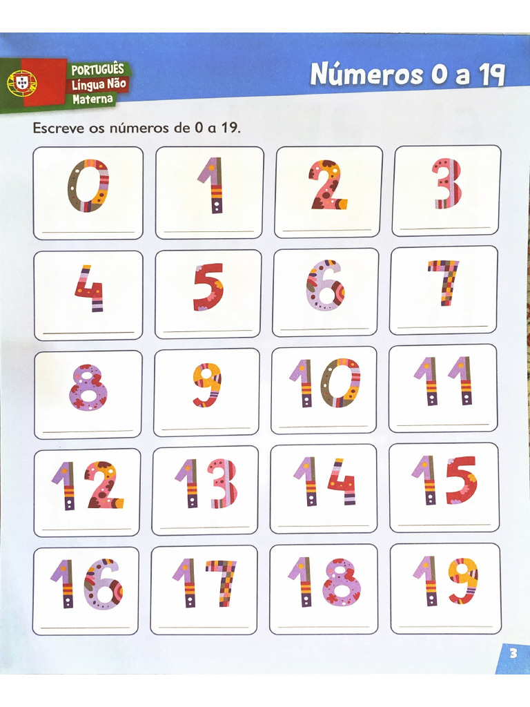 Números 0-100 | PDF