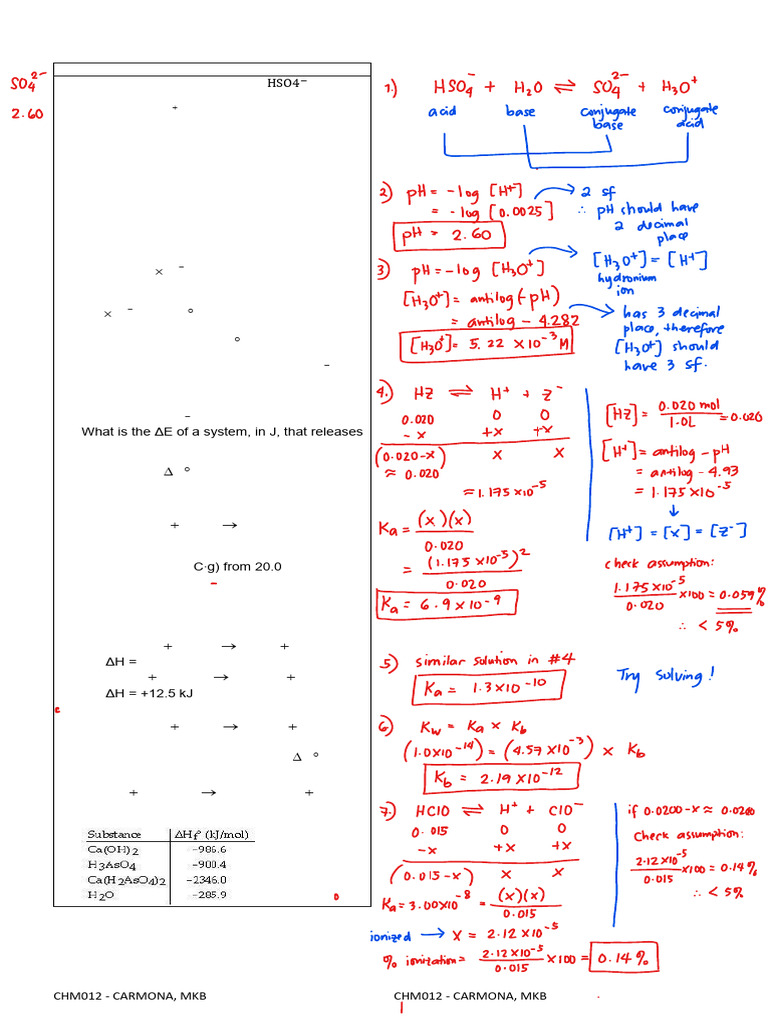 07 7th Quiz Answer Key With Solutions | PDF