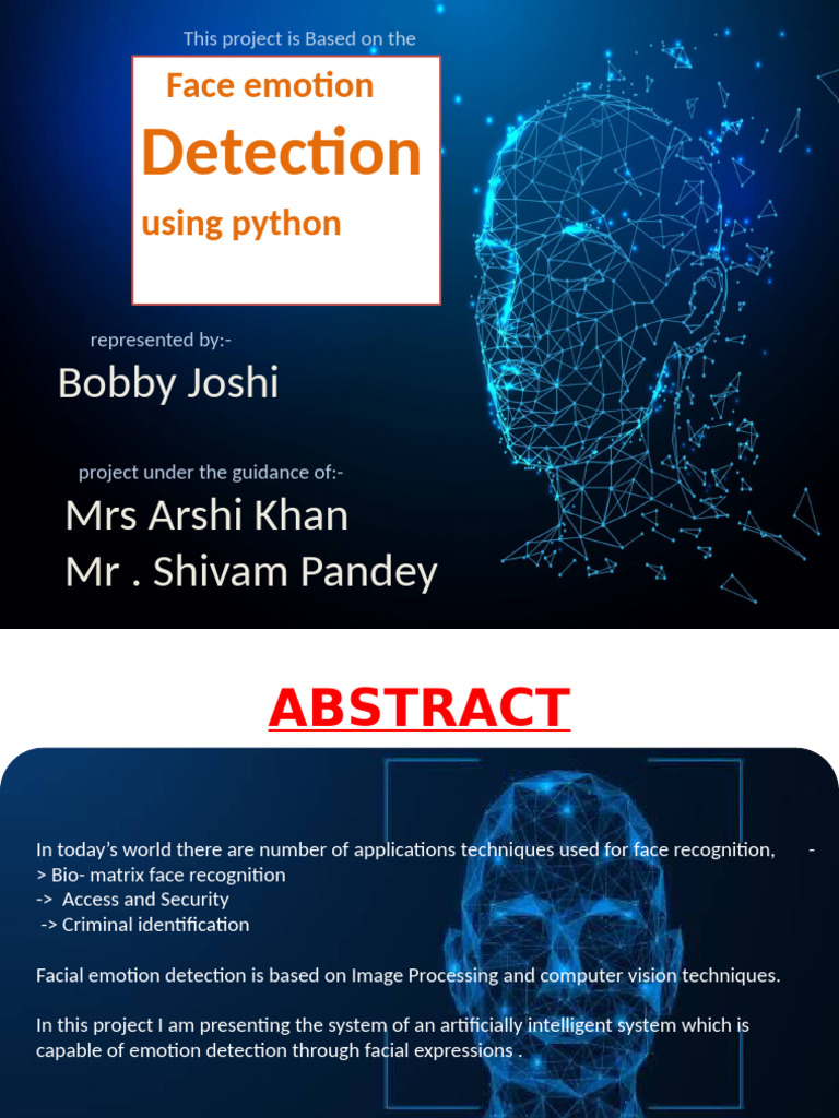 Face Emotion Detection | PDF