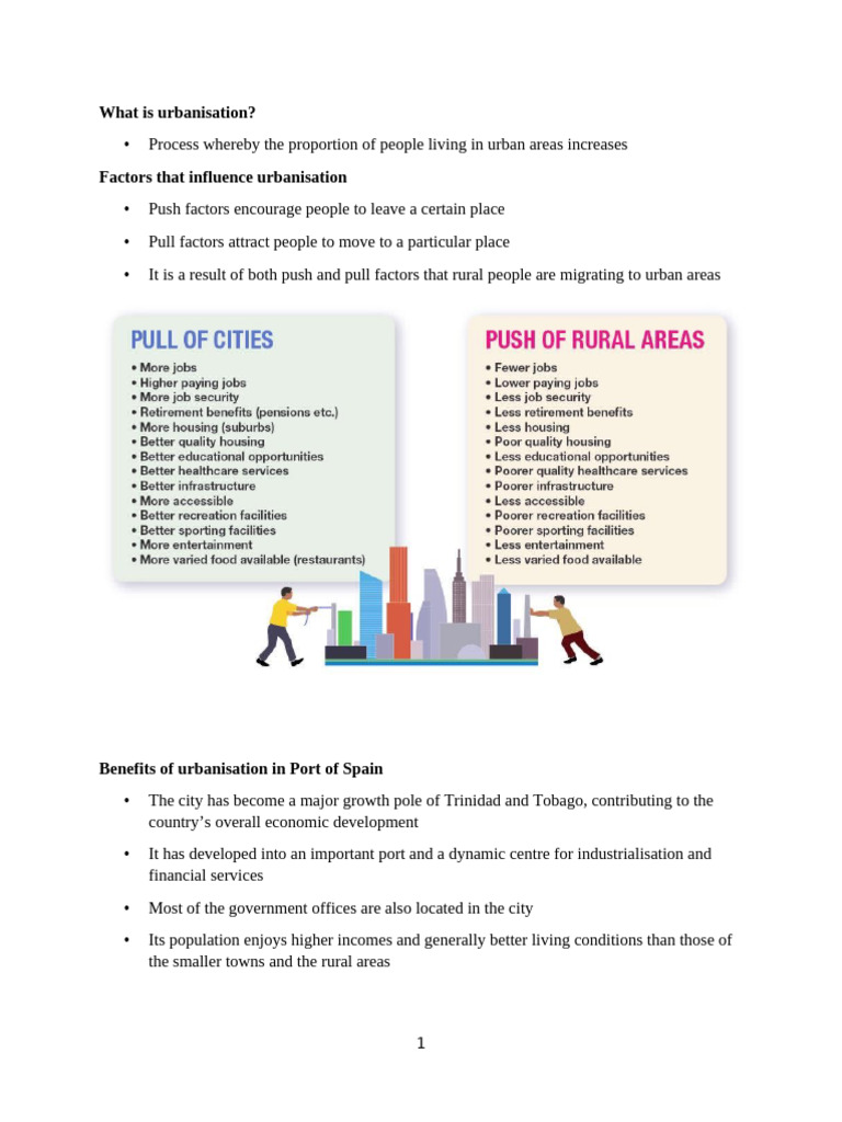 Urbanisation and Migration Updated | PDF | Cost Of Living | Human Migration