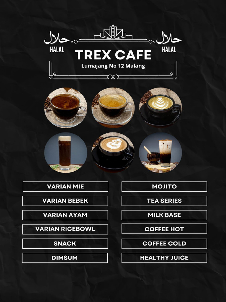 Menu Trex OnLine 2023 | PDF