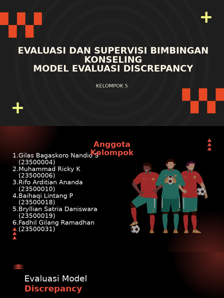 Evaluasi Dan Supervisi Bimbingan Konseling Model Evaluasi Discrepancy | PDF