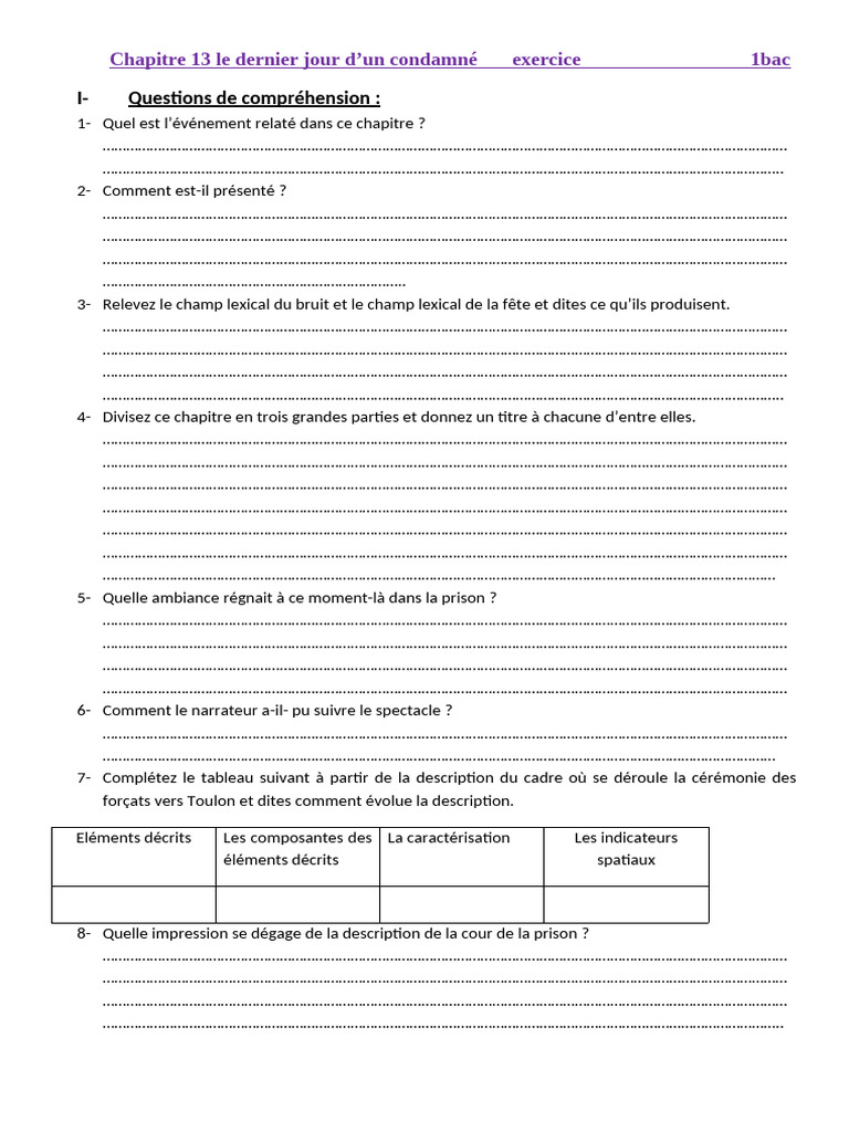 Chapitre 13 Le Dernier Jour D | PDF