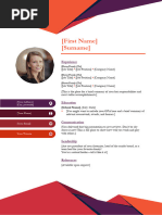 BCG Resume Template Guide | PDF