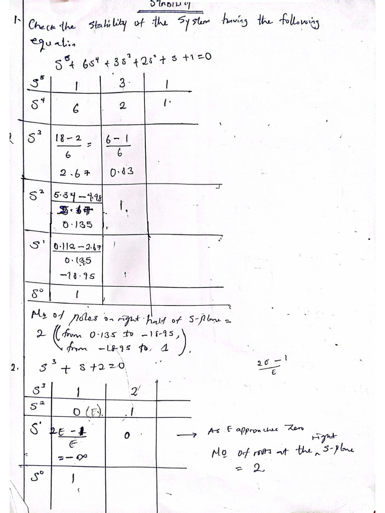 Stability | PDF