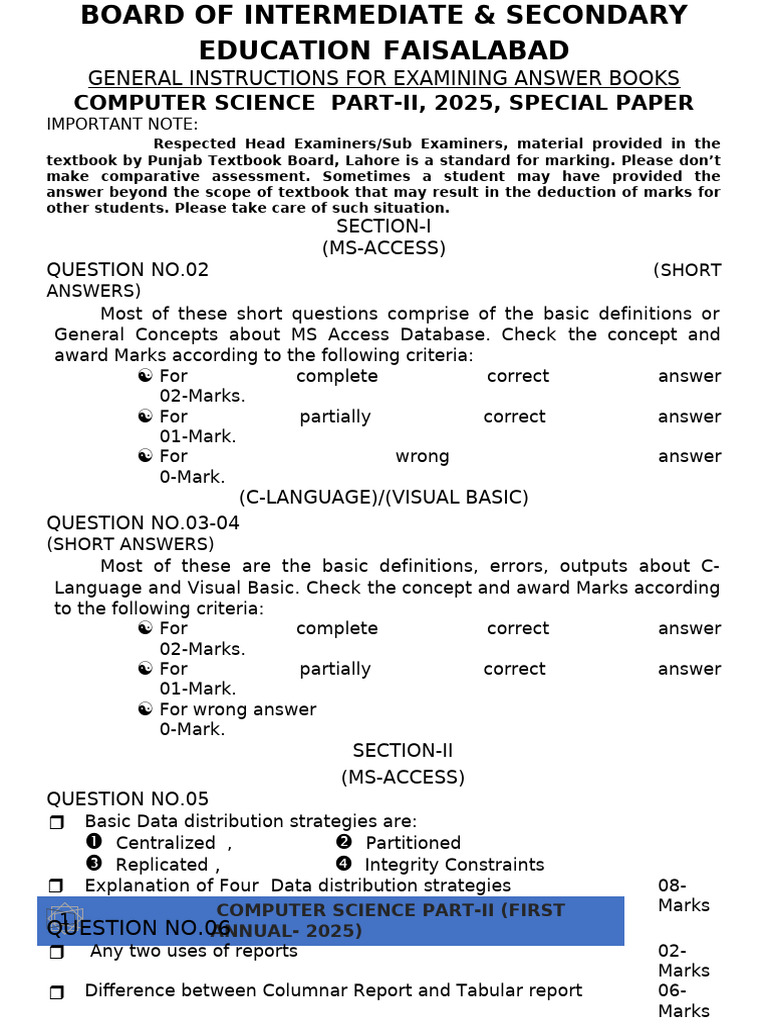 Final - Computer - Paper - Part-Ii-2025-Annual - Special-Papergroup-Ii ...