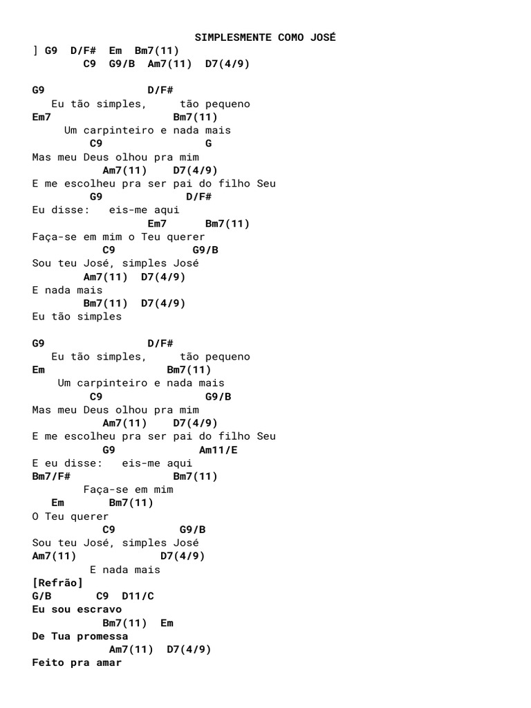 1b SIMPLESMENTE COMO JOSÉ G | PDF