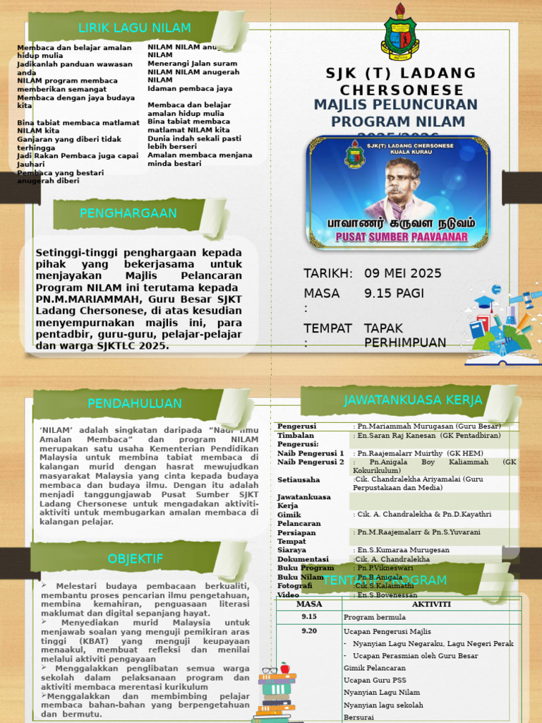 Buku Program Pelancaran Nilam 2025 | PDF