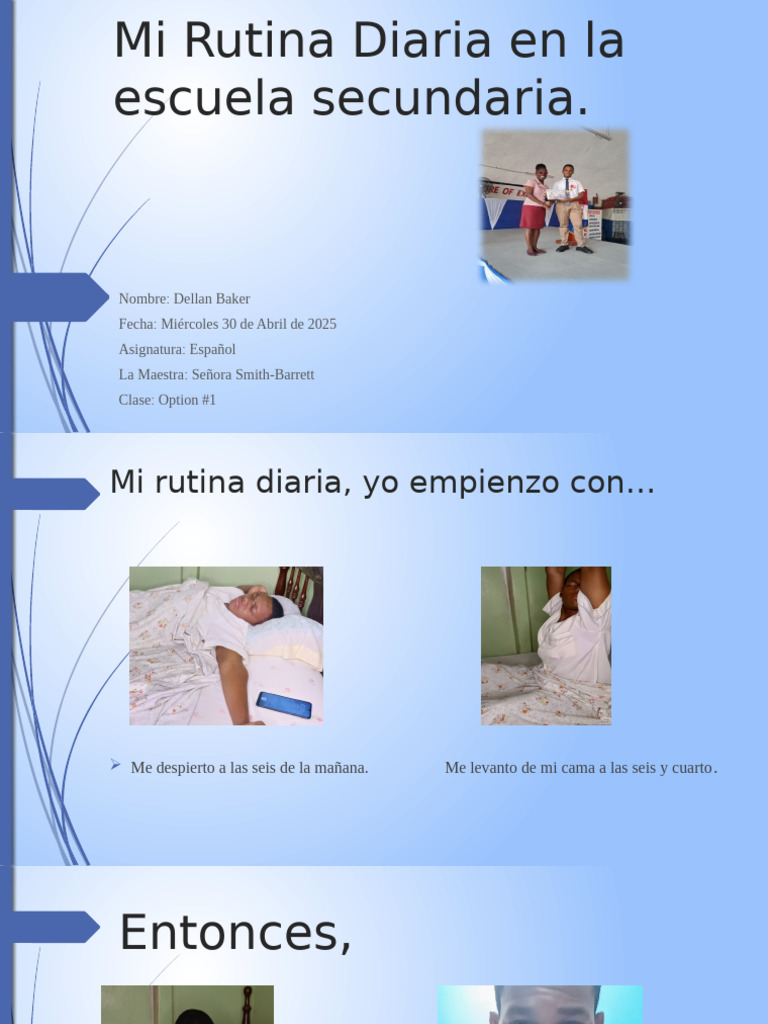 Mi Rutina Diaria | PDF