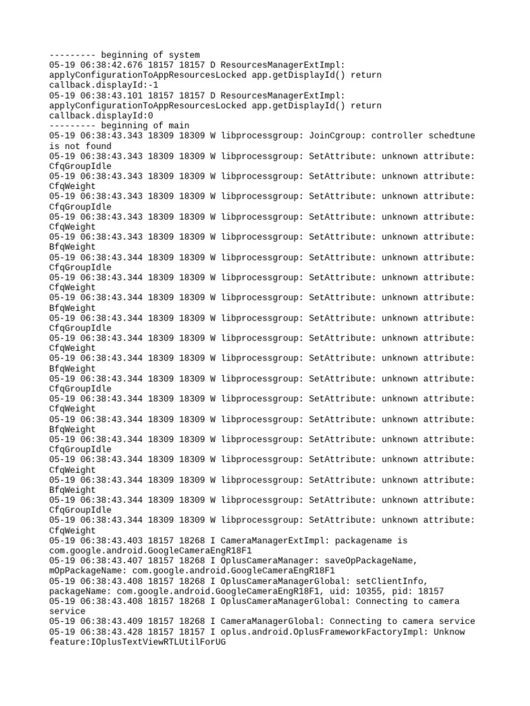Log Cat 1747616923291 | PDF | Software | Computer Programming