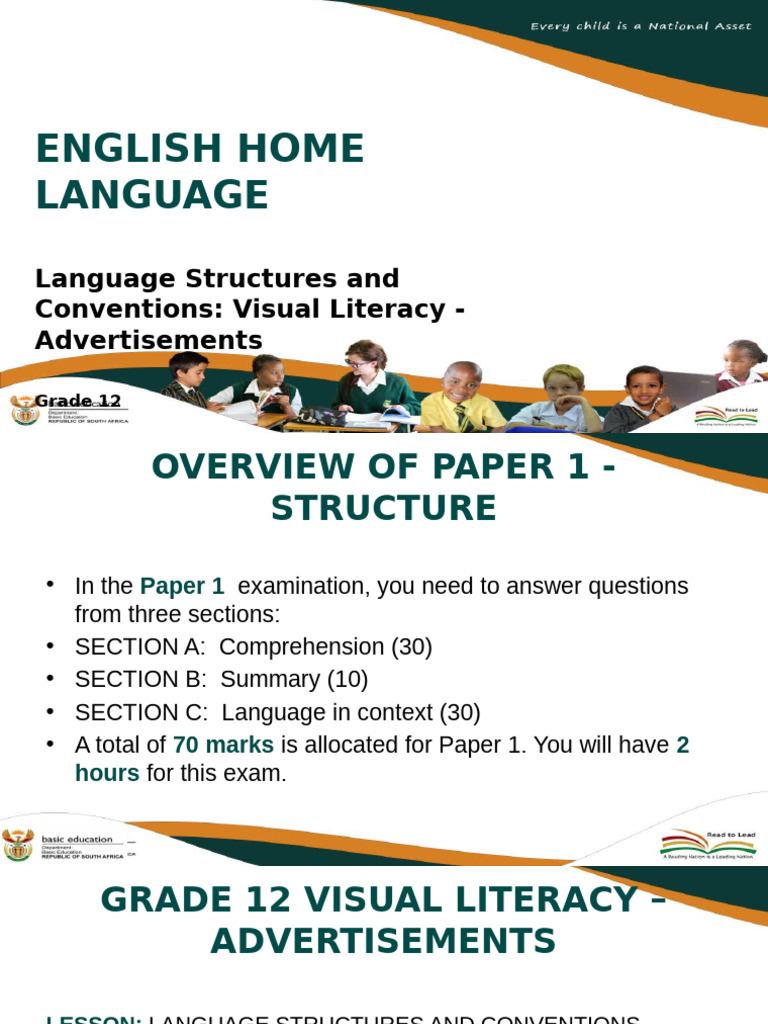 Strini Lesson 1 Visual Literacy Advertisements | PDF | Poetry | Advertising