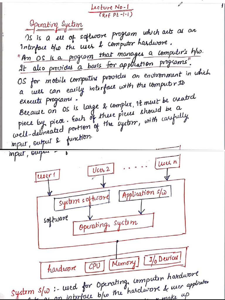 Operating System 1 | PDF