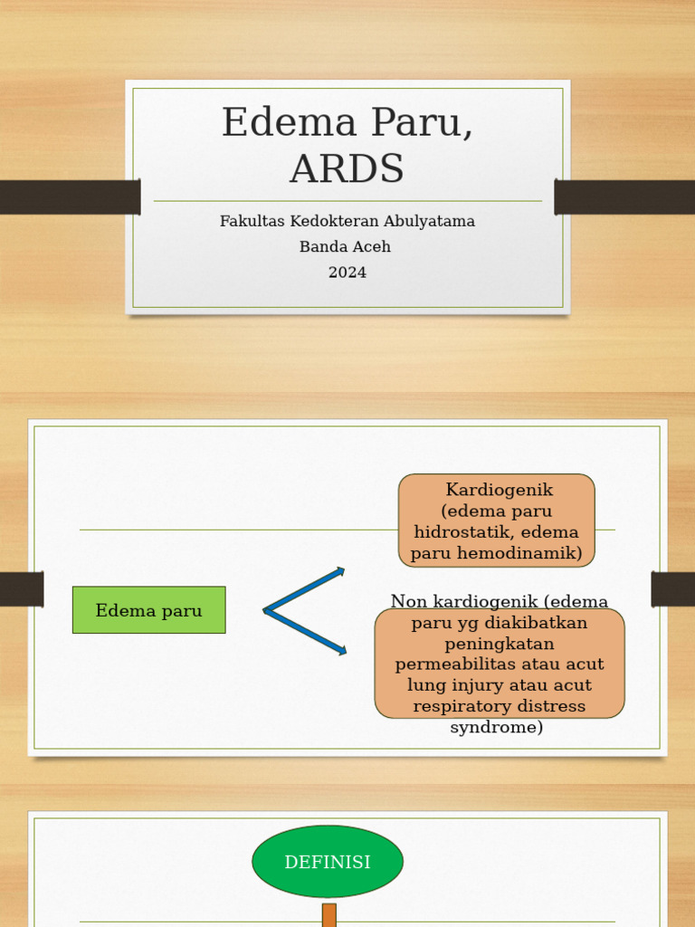 Edema Paru, ARDS | PDF