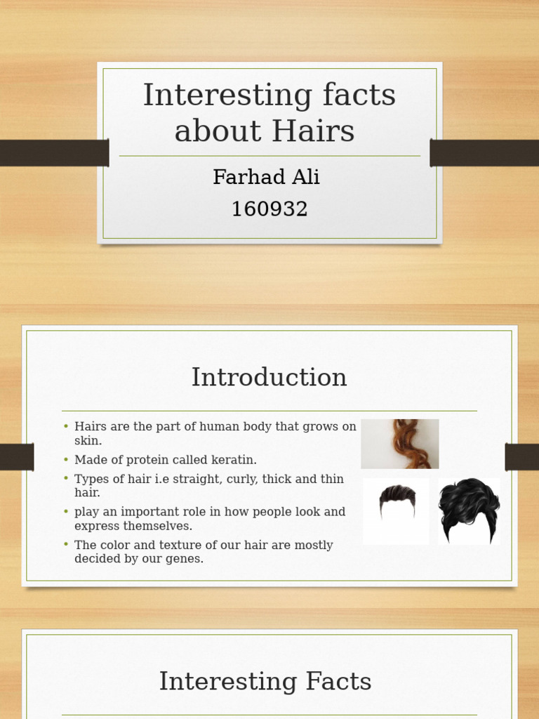 Fascinating Facts About Human Hair | PDF