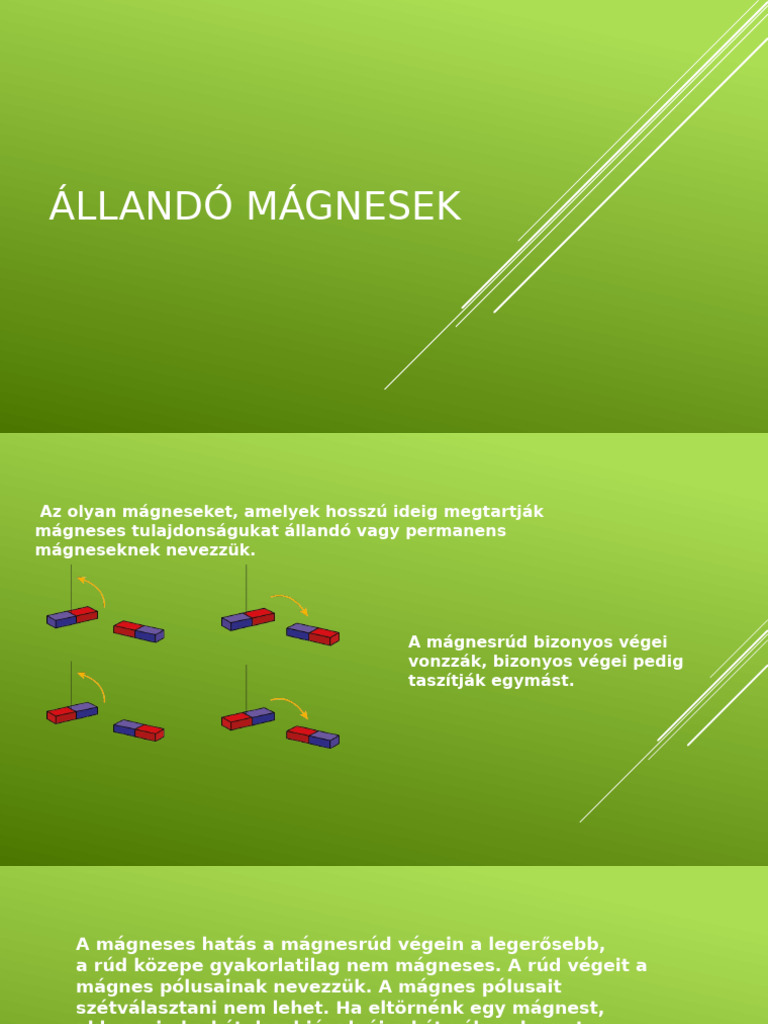 Állandó Mágnesek | PDF