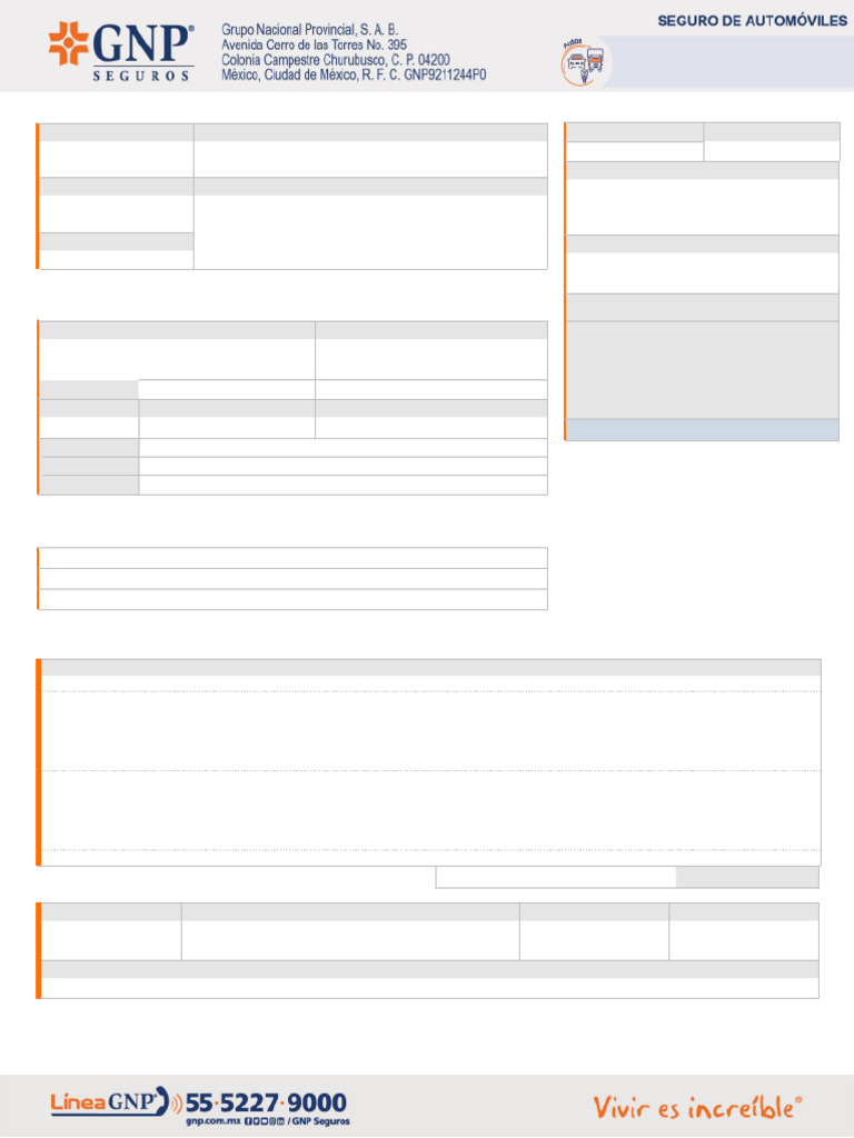 Tomasa Carrillo Martinez Póliza | PDF | Póliza de seguros | Seguro