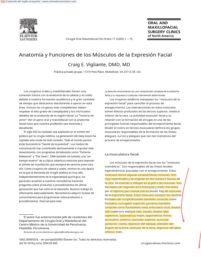 Anatomy and Functions of The Muscles of Facial Expression | PDF | Nariz ...