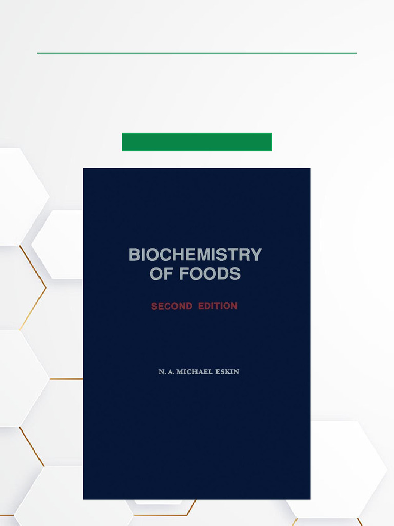 Biochemistry of Foods: 2nd Edition | PDF | Beer | Cereals