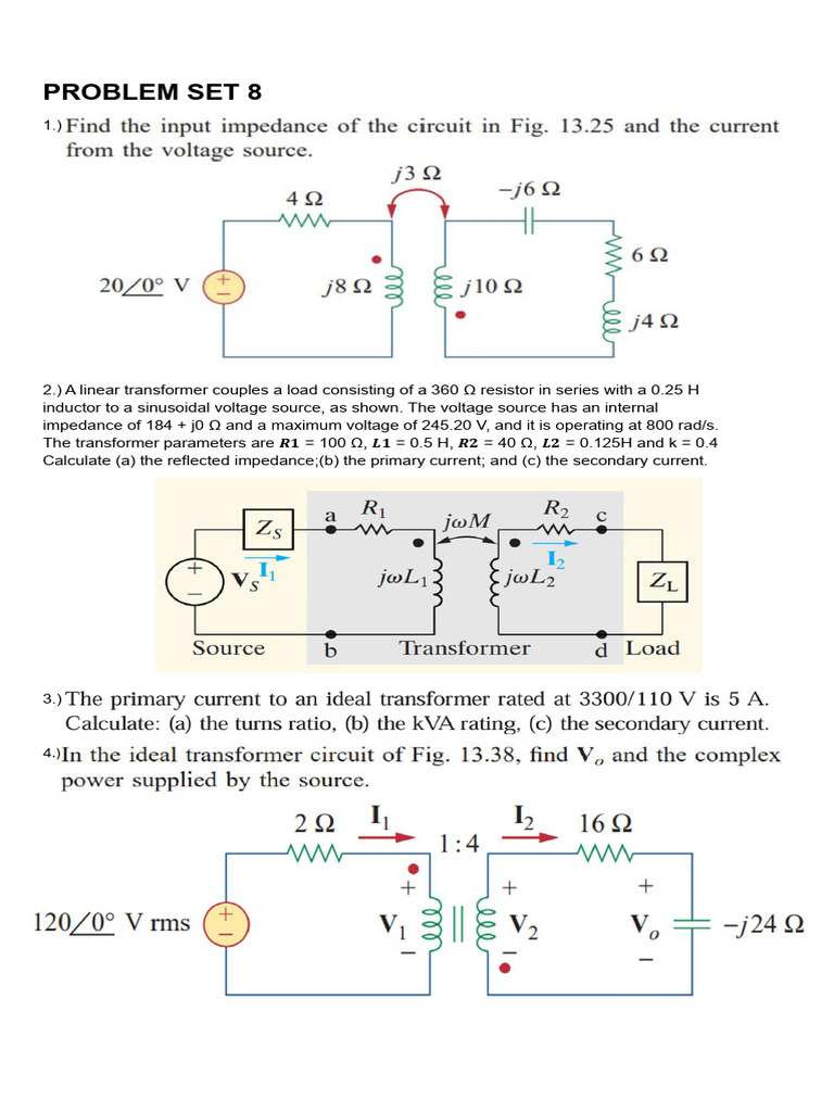 Problem Set 8 | PDF