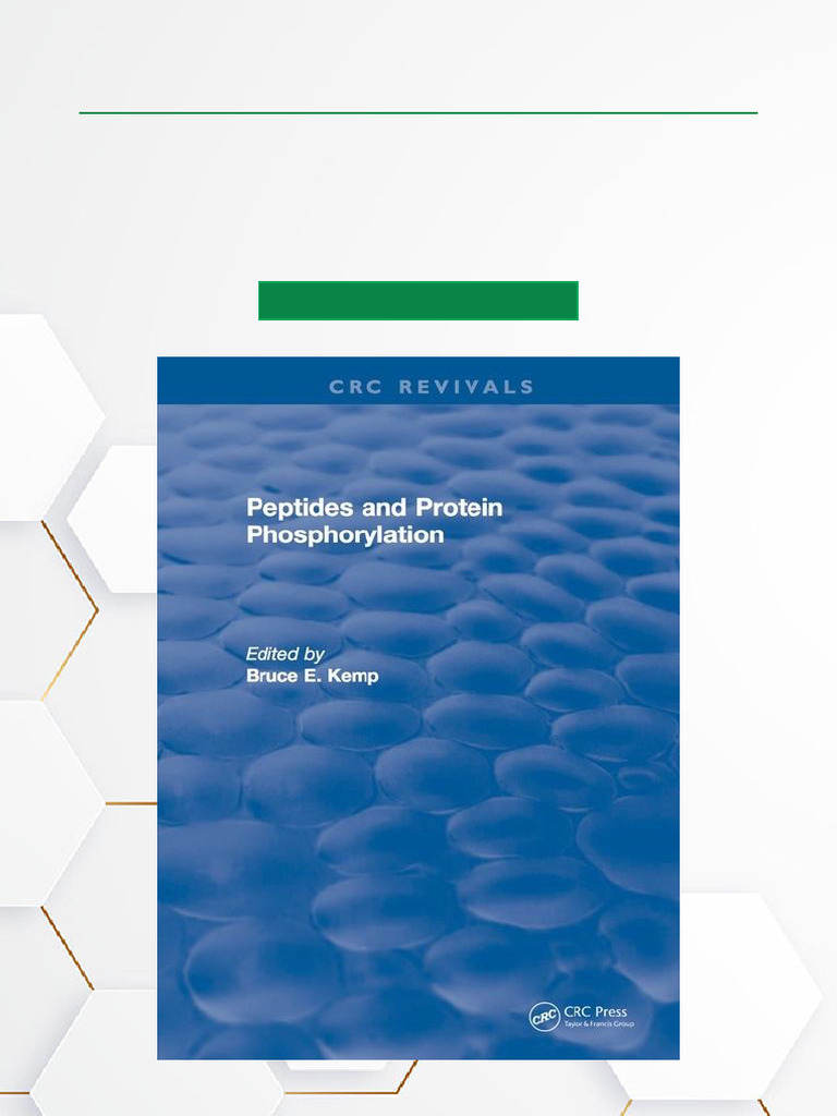 Peptides and Protein Phosphorylation 1st Edition Entire Book Download ...