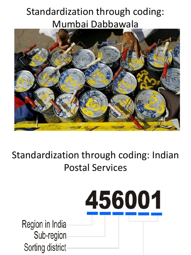 Standardization Through Coding: Mumbai Dabbawala | PDF