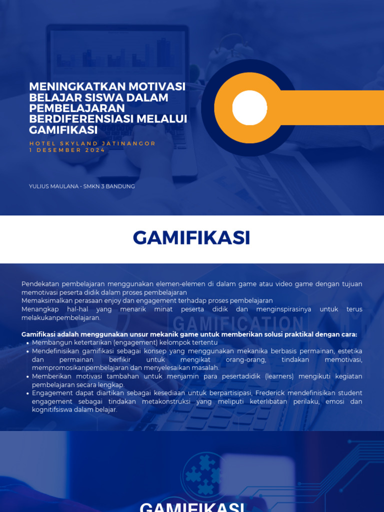 Gamifikasi untuk Meningkatkan Motivasi Belajar | PDF