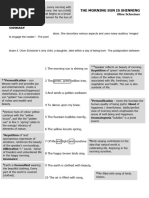 The Morning Sun Is Shining-Olive-Schreiner | PDF | Poetry | Grief