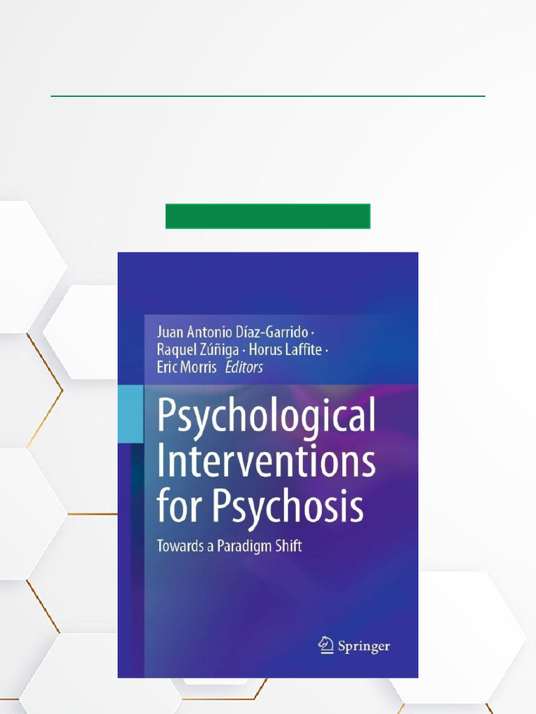 Paradigm Shift in Psychosis Care | PDF | Spectrum Disorder | Psychotherapy