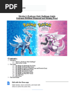 Pokemon Pathways Starter Guide | PDF | Pokémon
