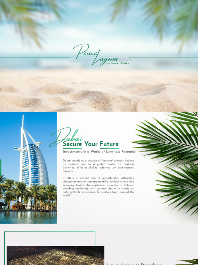 Peace Lagoons - English Brochure | PDF