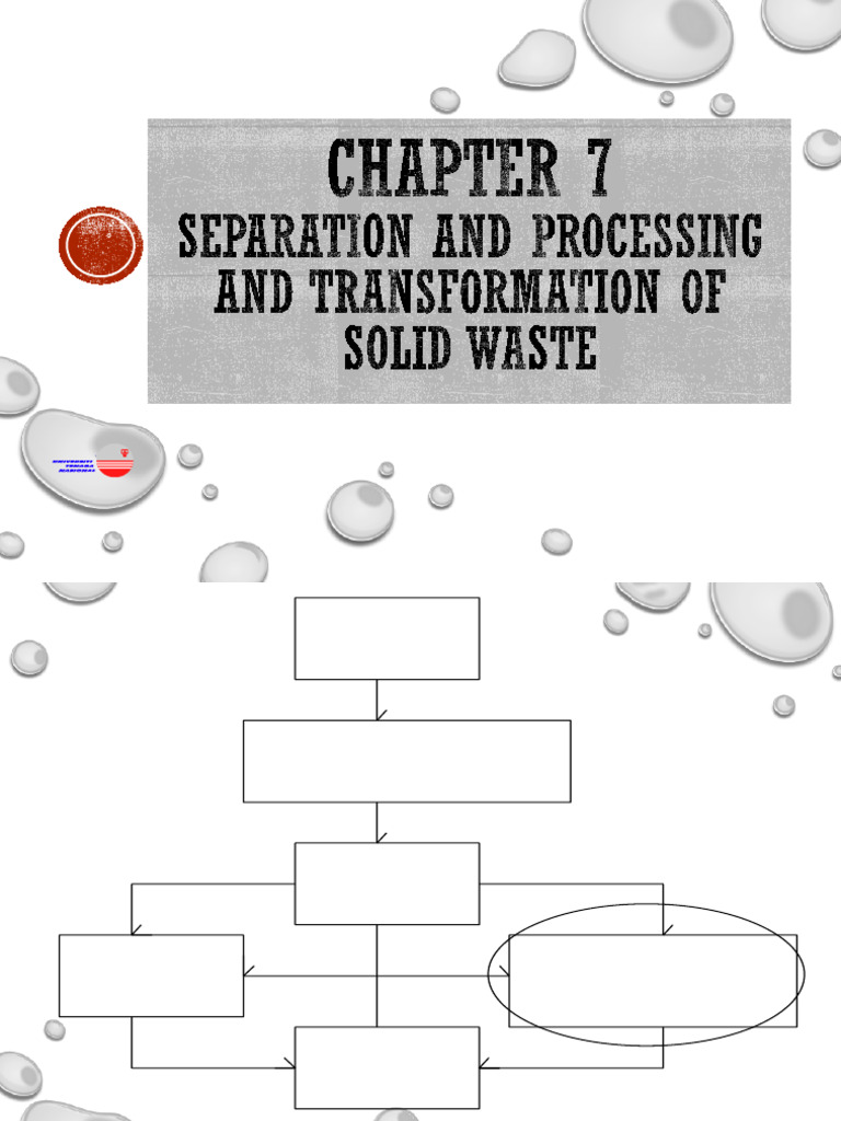 Solid Waste Management Chapter 7 Separation and Processing and ...