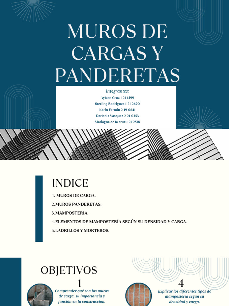 Muros Pandereta: Características y Usos | PDF | pared | Albañilería