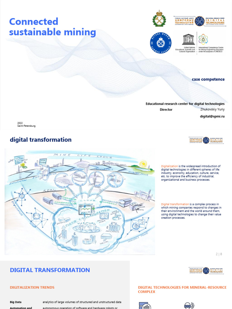 Connected Sustainable Mining: Case Competence | PDF | Internet Of ...