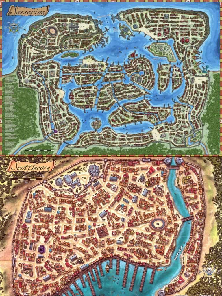 Savage Tide - Maps Folio | PDF