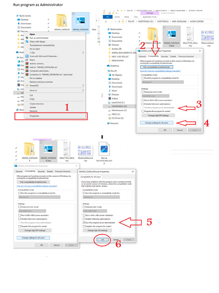 Run Program As Administrator and Reactive SW | PDF