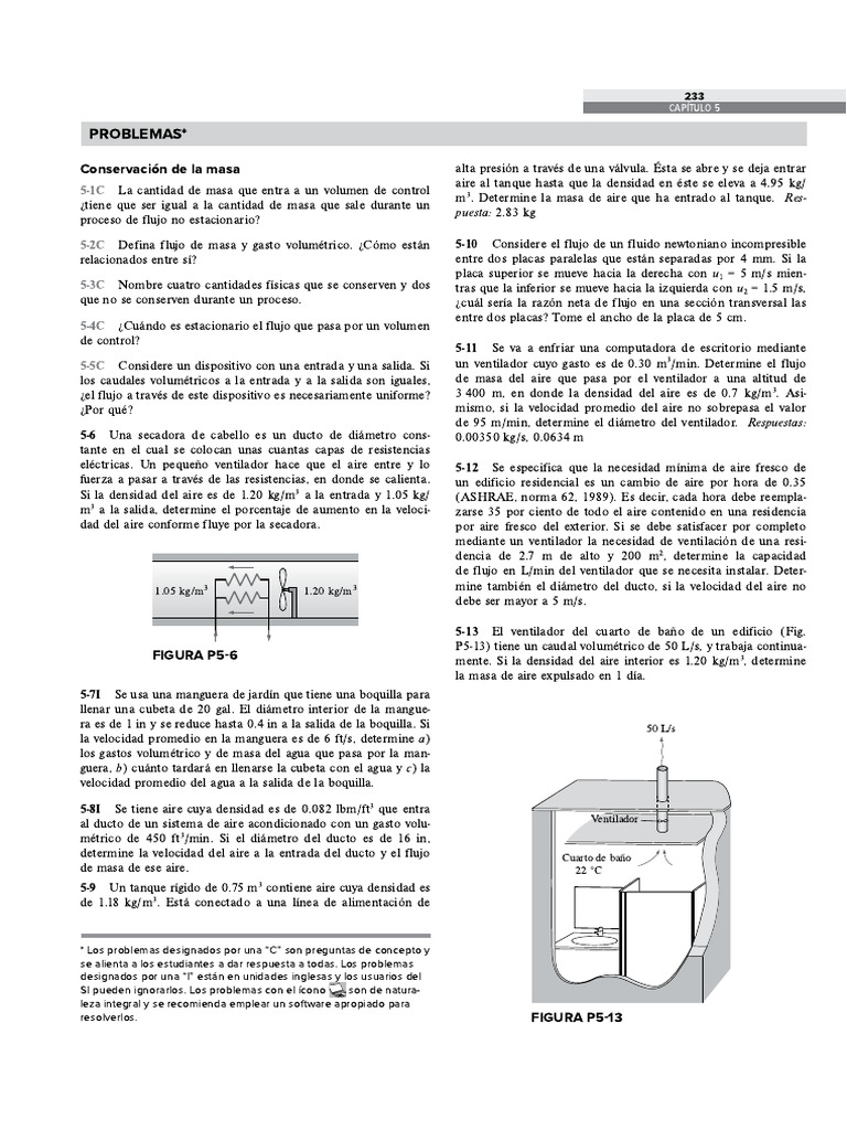 Ejercicios 2do parcial Fluidos | PDF