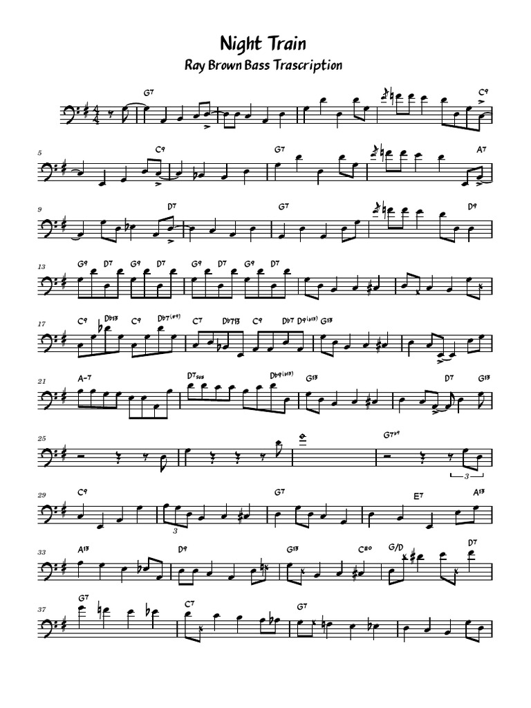 NIght Train | PDF