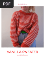 Robinia Sweater English | PDF | Knitting | Basic Knitted Fabrics