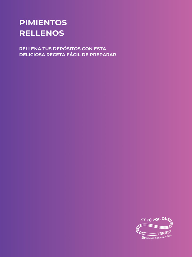 Receta Pimientos Rellenos | PDF