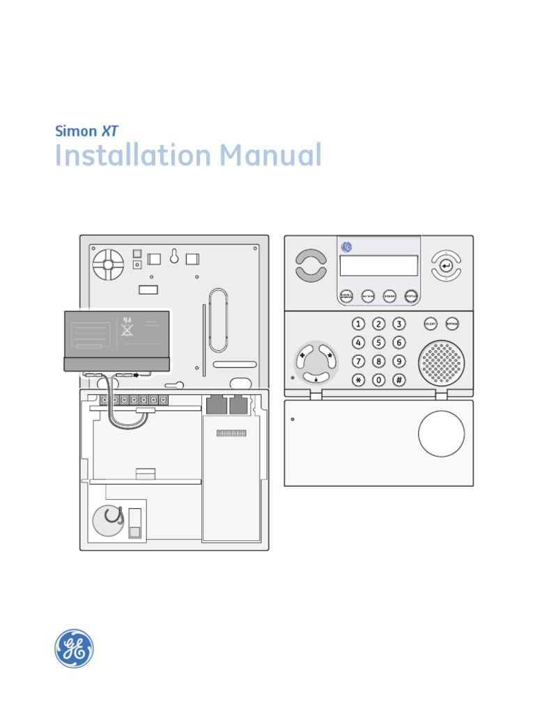 GE Simon XT Install Manual | PDF | Security Alarm | License