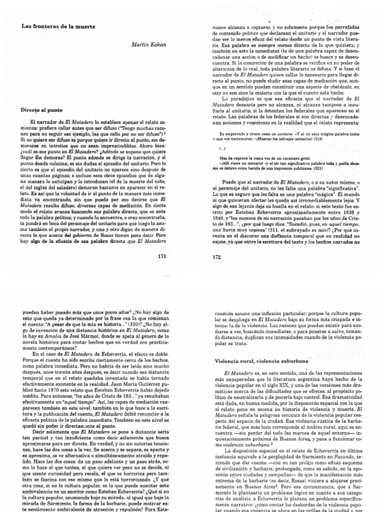 N-Up-Pdf - Kohan, Fronteras de La Muerte-6-38 | PDF