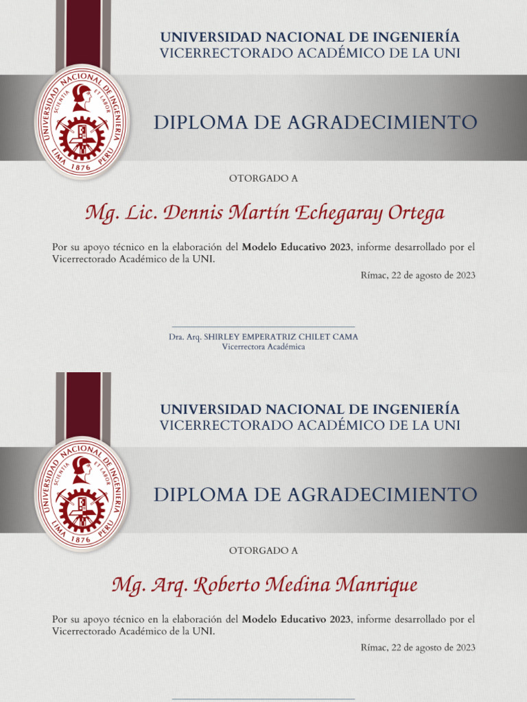 Diplomas Vra | PDF