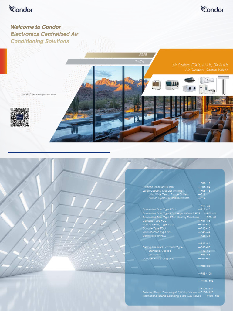 Condor Catalog Chillers Air Side Products - RGB - HD R2 | PDF | Air ...