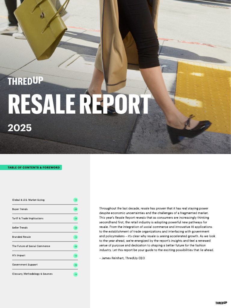 ThredUp_Resale_Report_2025 | PDF | Reseller | Retail