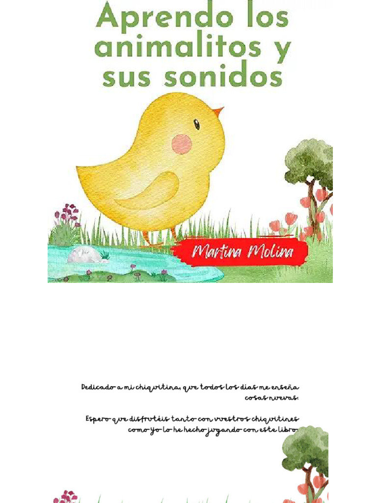 Aprendo Los Animalitos y Sus Sonidos | PDF