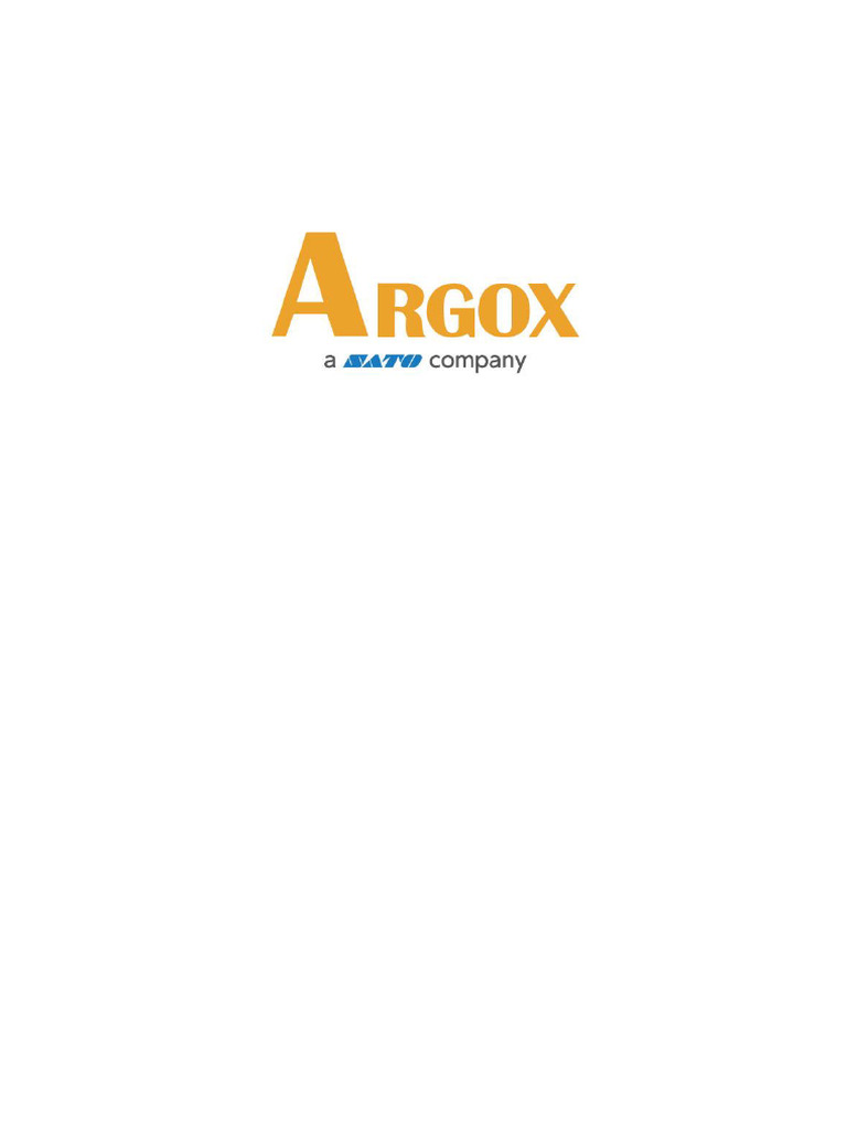 ARGOX RPi Printer Driver Install Uninstall Instruction | PDF | Computer ...