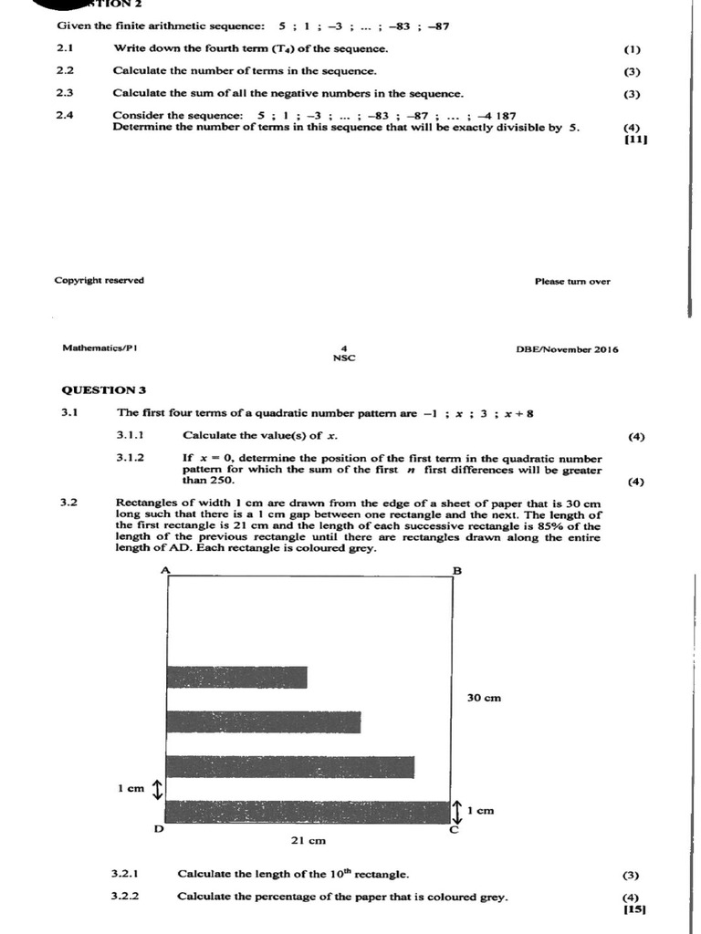 Sequences and Series Grade 12 | PDF | Numbers | Elementary Mathematics