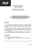 Understanding the PAIBOC Model | PDF | Communication | Information