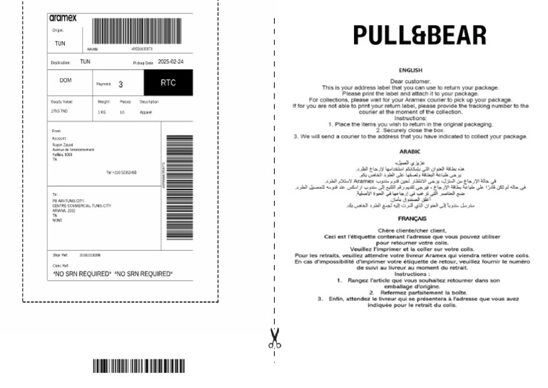 ReturnLabel 20161016396 | PDF